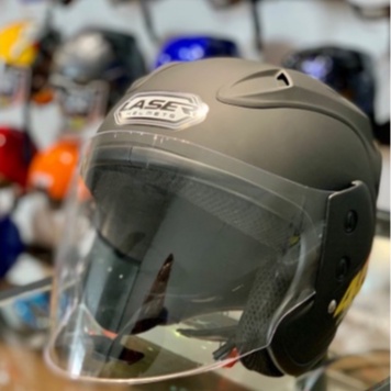 HELMET LASER MATT BLACK / 46 PROJECT / MOTORCYCLE HELMET SIRIM / HELMET ...