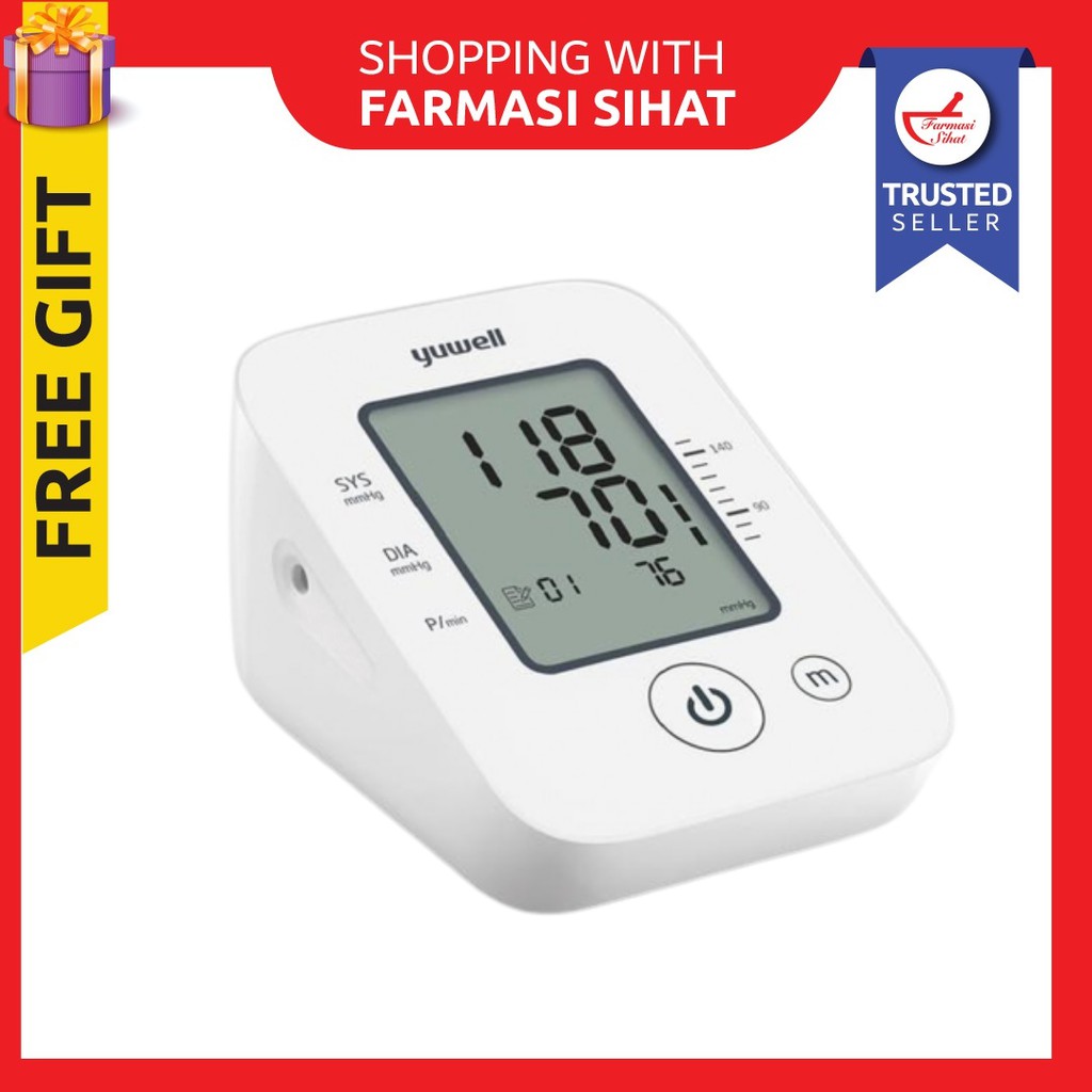 YUWELL Electronic Blood Pressure Monitor YE660D | Shopee Malaysia
