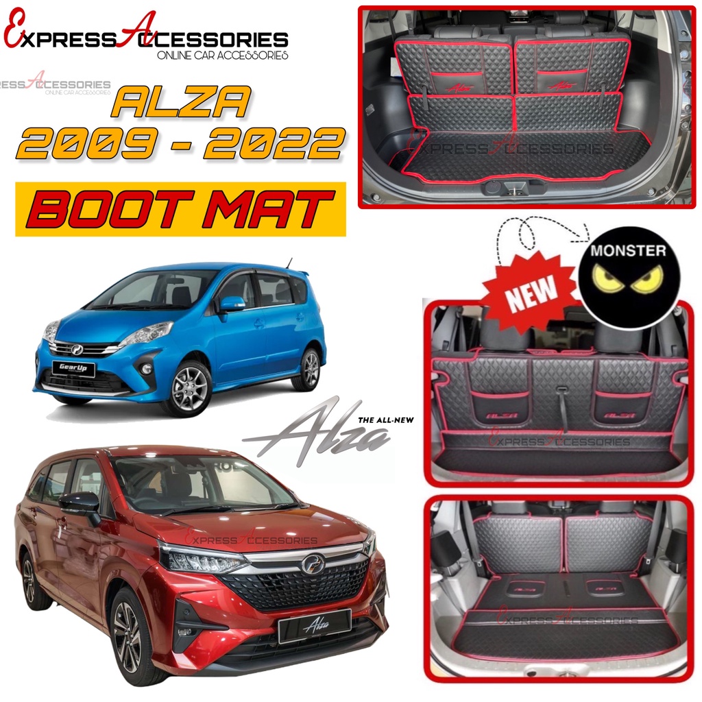 💥2022💥 Perodua Alza 2009 - 2022 New Alza 2022 PU Leather Car Seat’s ...