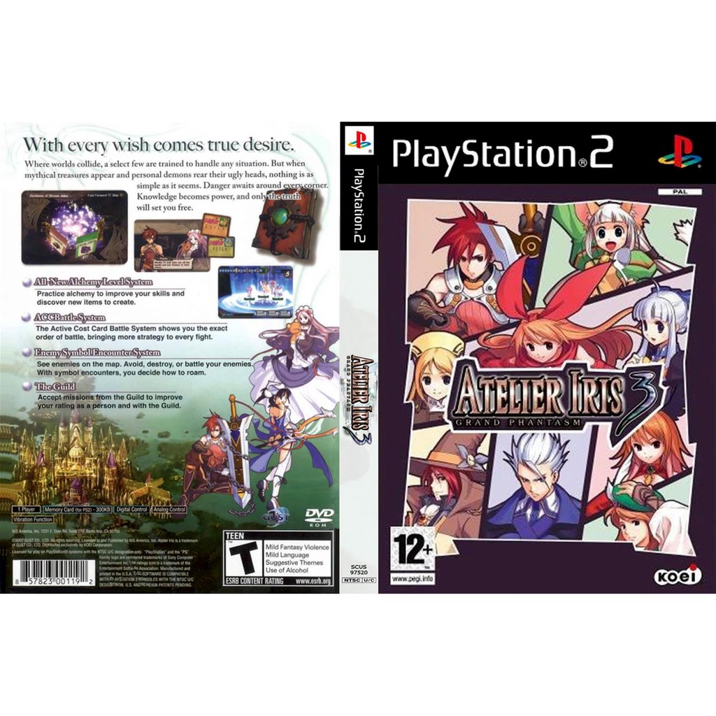 PS2 - Atelier Iris 3 :Grand Phantasm | Shopee Malaysia