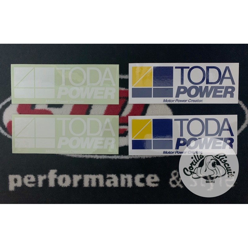 💯% Original Toda Racing Power Sticker | Shopee Malaysia