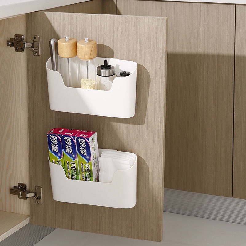 Multi-Functional Hanging Storage Adhesive Wall-Mounted Storage Box ...