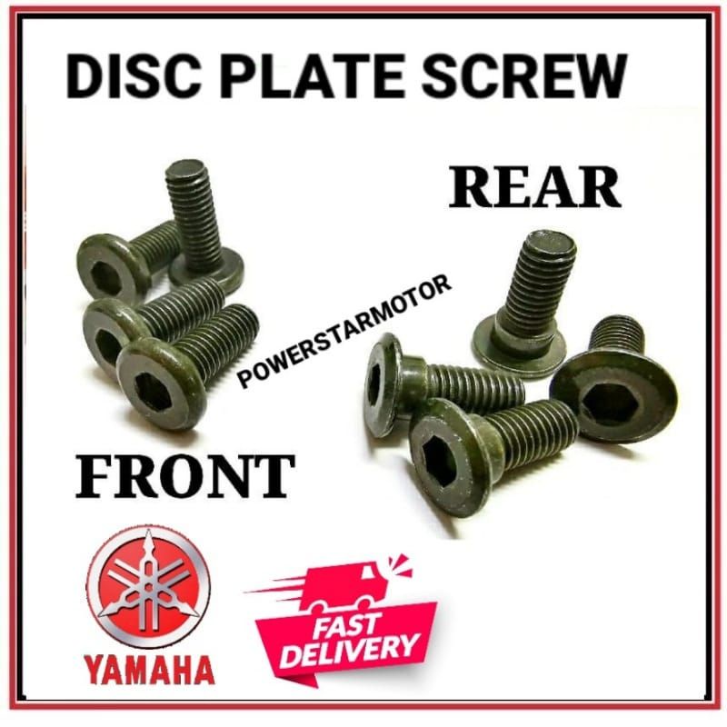 SCREW DISC PLATE DEPAN BELAKANG | Shopee Malaysia