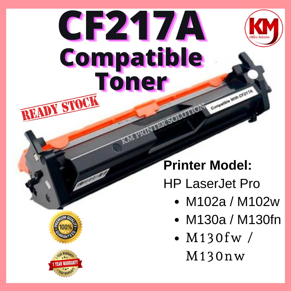 HP CF217A 17A Compatible 17A 217A 17A M102 M102a M102w M130A M131fw ...