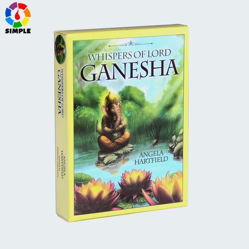 Whispers Of Lord Ganesha Oracle Card Tarot Cards For Divination Deck Card Game Shopee Malaysia