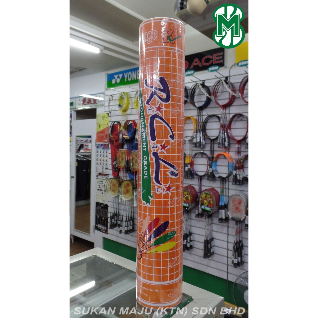 [ORIGINAL] RCL Badminton Shuttlecock Orange | Shopee Malaysia