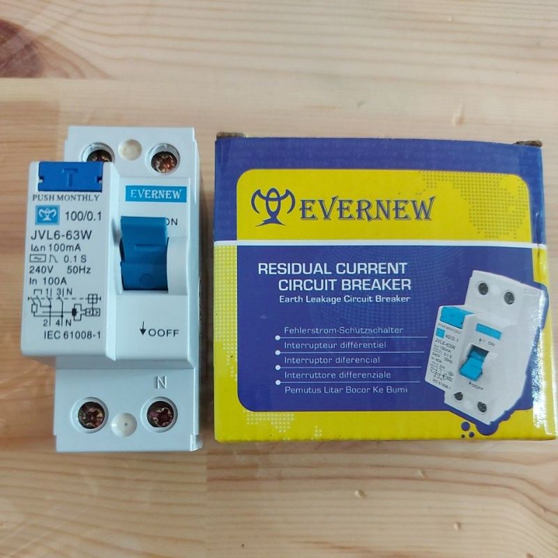 ELCB 100A 2P 100mA ELCB / RCCB | Shopee Malaysia