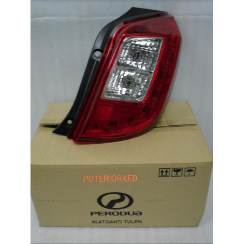 LAMPU BELAKANG REAR LAMP PERODUA AXIA ORIGINAL | Shopee Malaysia