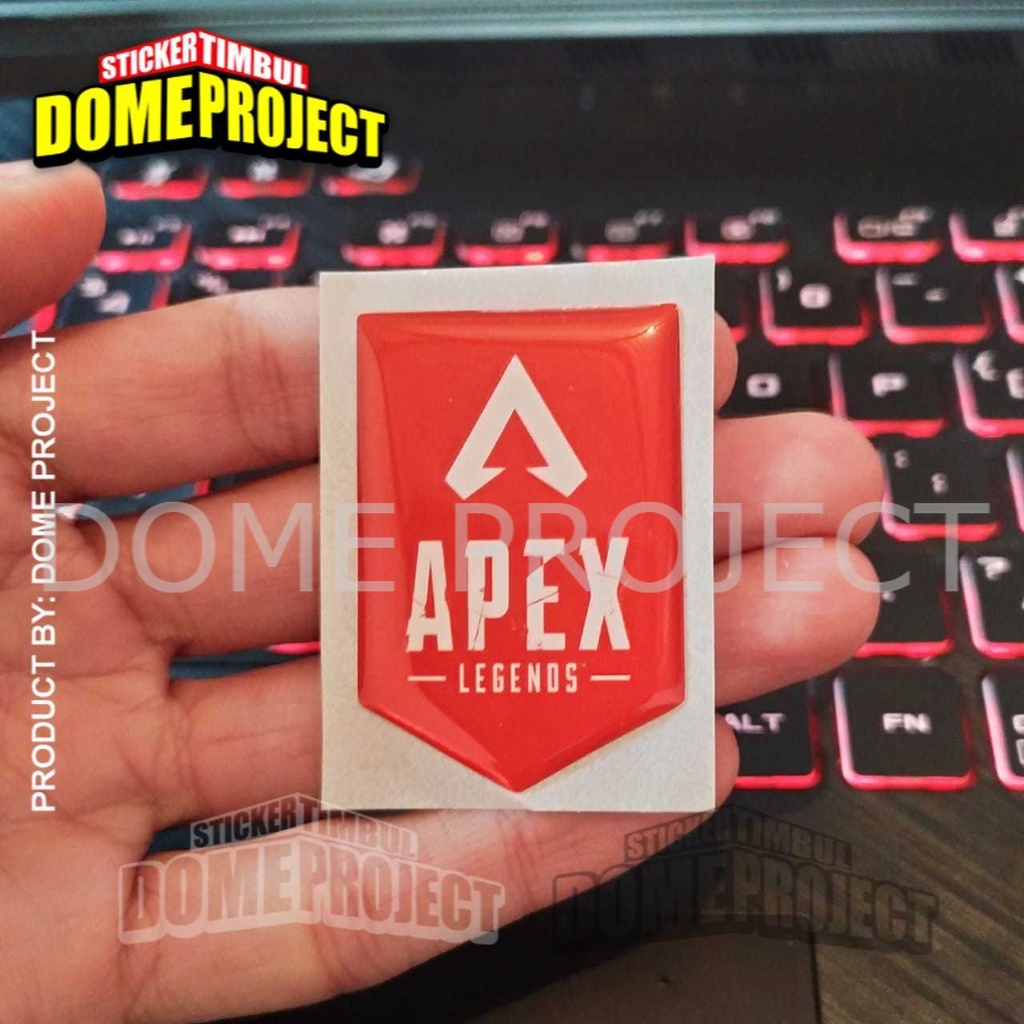 Apex LEGEND MOTORCYCLE STICKER RESIN embossed ACCESSORIES CASING PC ...