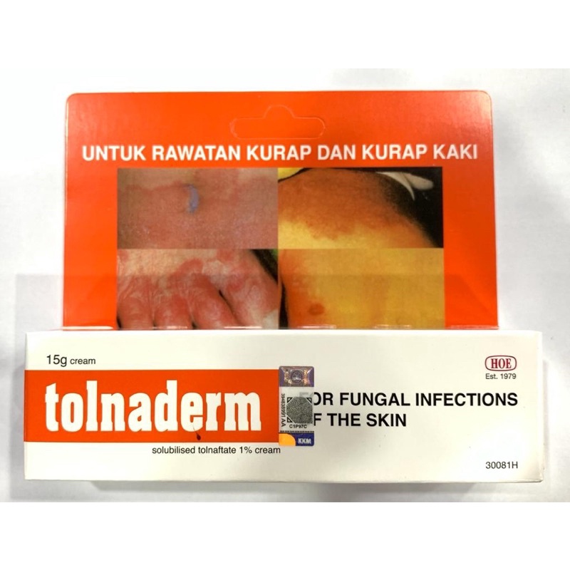 HOE TOLNADERM CREAM 15g (Antifungal) | Shopee Malaysia