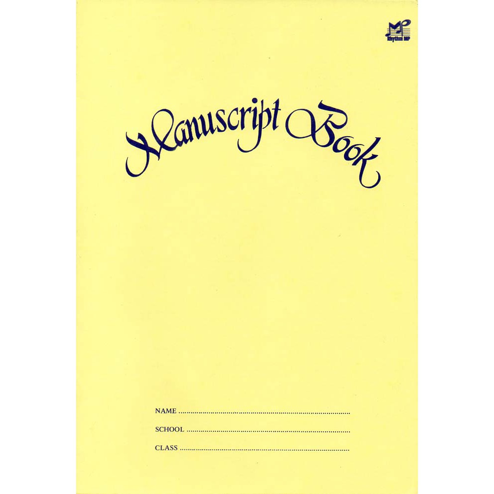Medium size Manuscript (block note book / five line book) | Shopee Malaysia