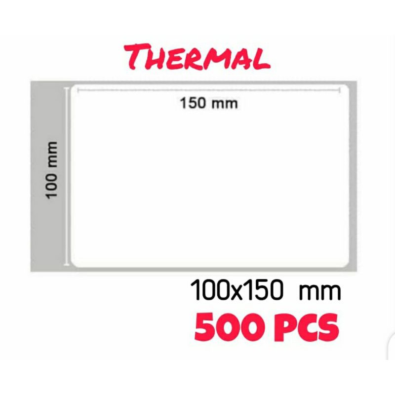Thermal Label 100x150 mm/Thermal Sticker Label 100x150 mm/Direct ...