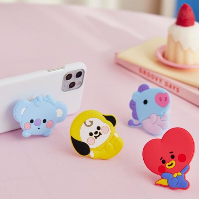 Official Bt21 baby Smarttok/ BT21 Griptok phone holder | Shopee Malaysia