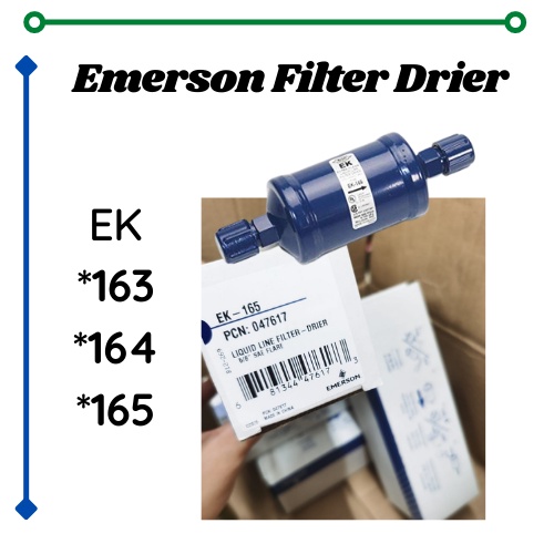 Danfoss / Emerson Filter Drier DML 163/ 164/ EK-165 (5/8") (Eliminator ...