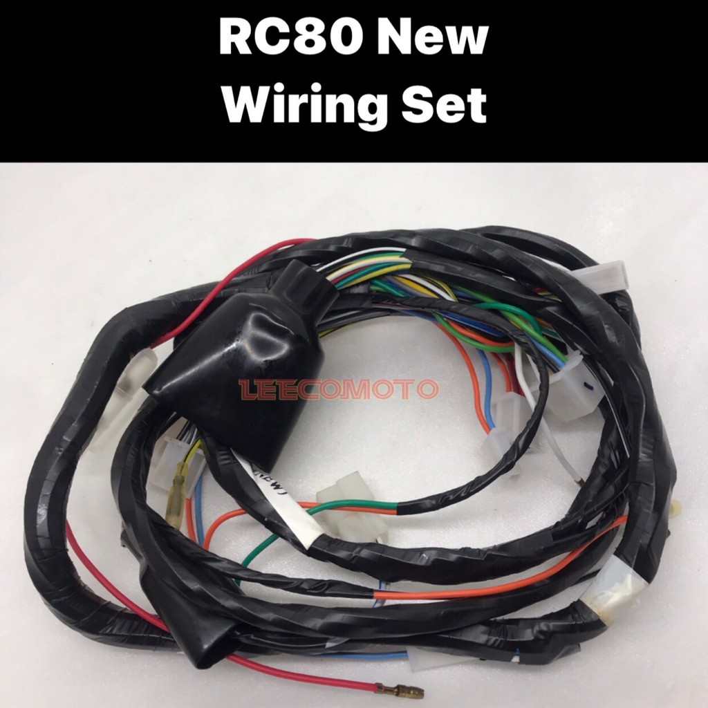 RC80 New RC80L Harness Body Wiring Set Wire Wayar Wayer Wayering ...