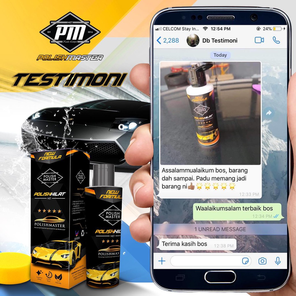 POLISH MASTER PENGILAT KERETA PENGHILANG CALAR READY STOCK 💯ORIGINAL HQ ...