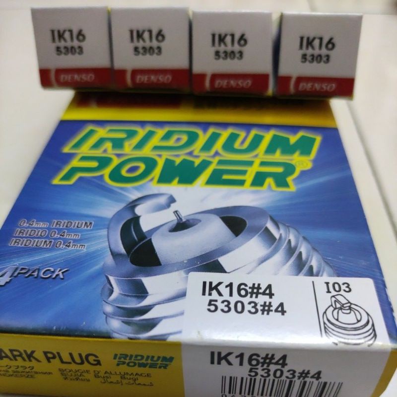 IK16 Spark Plug Iridium Denso Perodua myvi viva Vios Toyota Hyundai Kia ...