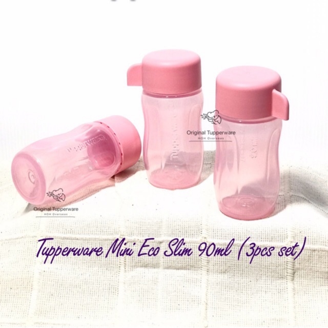 Tupperware Mini Eco Slim 90ml (3pcs set) | Shopee Malaysia