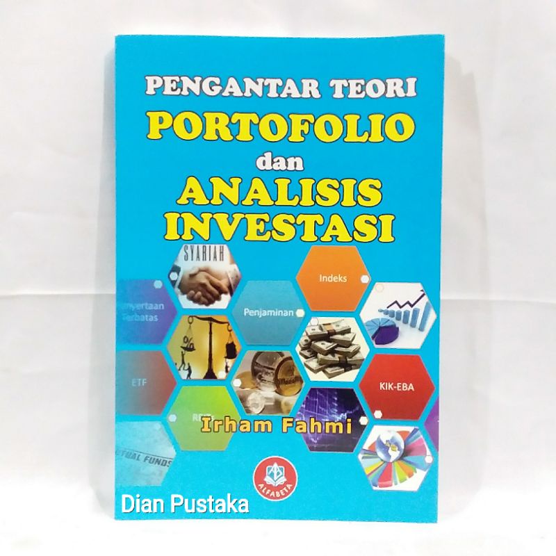 Original Introduction To Portfolio Theory And Investment Analysis IRHAM FAHMI | Shopee Malaysia