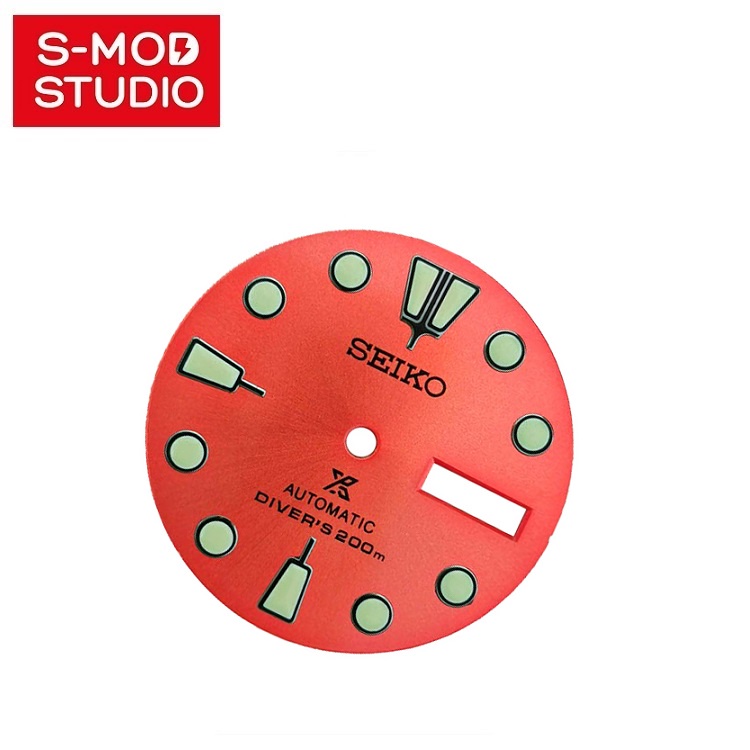 S-MOD Seiko Dial Turtle Nemo Orange Seiko Mod | Shopee Malaysia
