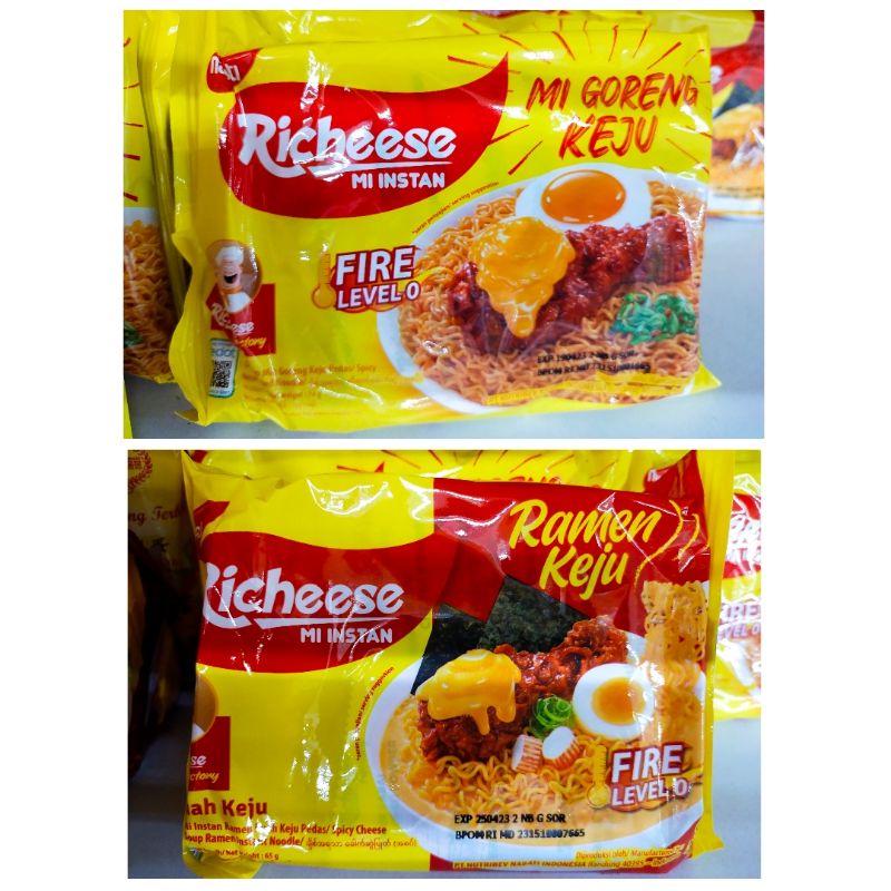 Richeese Instant Noodles Fried Cheese Noodles and Cheese Ramen | Shopee ...