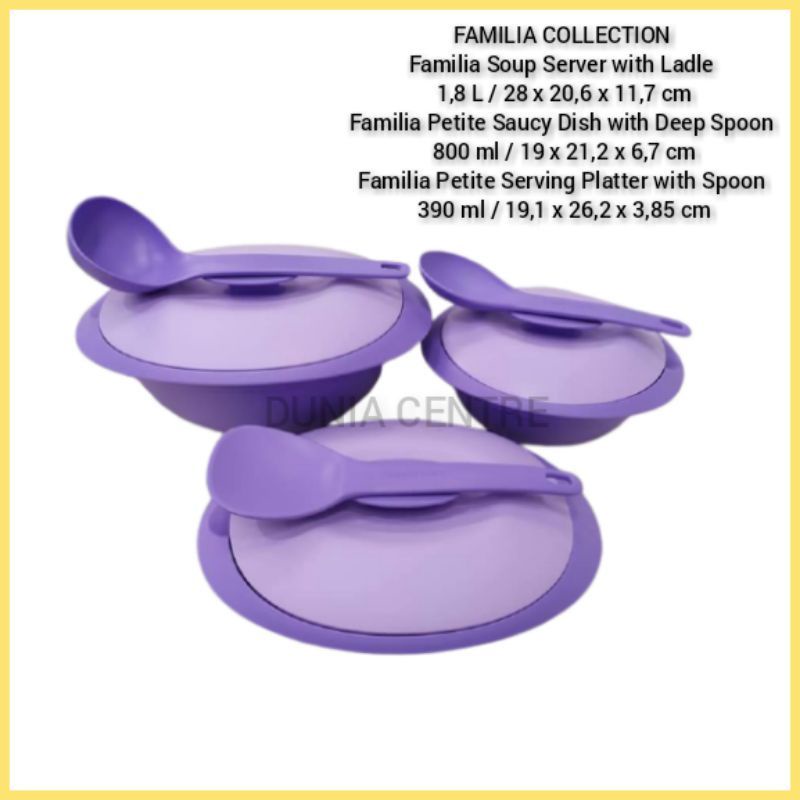 Tupperware Familia Petit Set | Shopee Malaysia