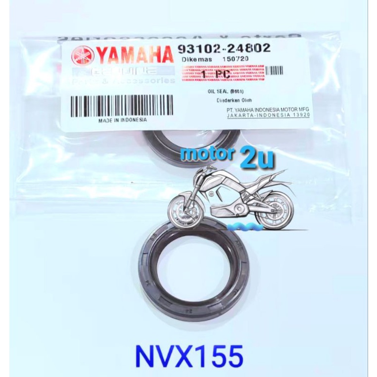 NVX155 V1 V2 NMAX V2 Crankshaft Crank Shaft Sab Starter Stator Wheel Oil Seal Original YAMAHA O ...