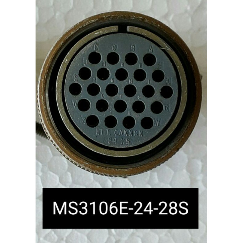Connector, MS circular 24-pin 047A | Shopee Malaysia