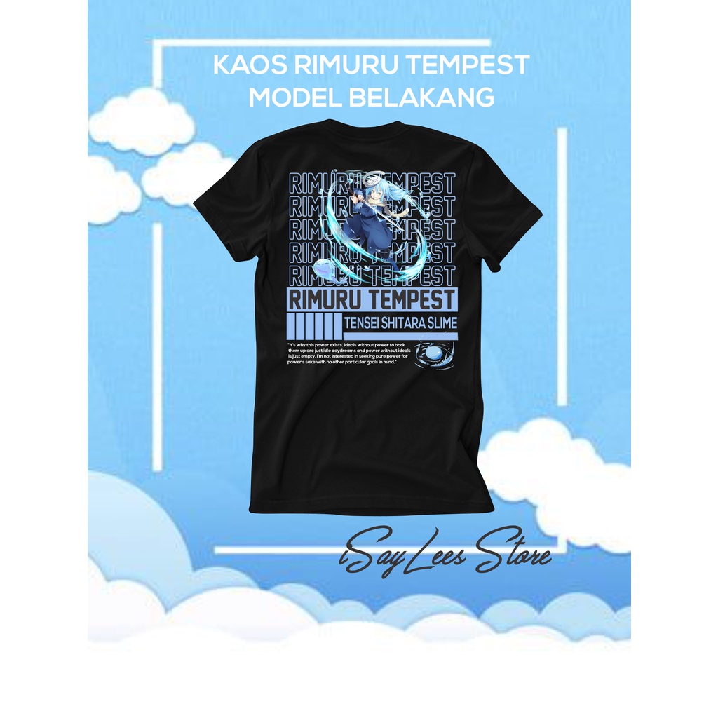 Premium Anime Distro Rimuru Tempest Tensura Tensei Shitara Slime T ...