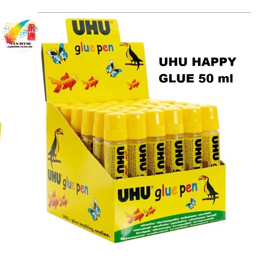 UHU HAPPY GLUE 50 ml | Shopee Malaysia