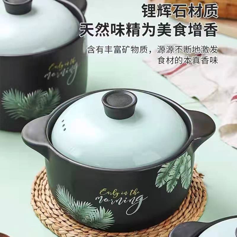 现货】Roy Queen High-Quality Healthy Cookware Stockpot Ceramic Pot ...