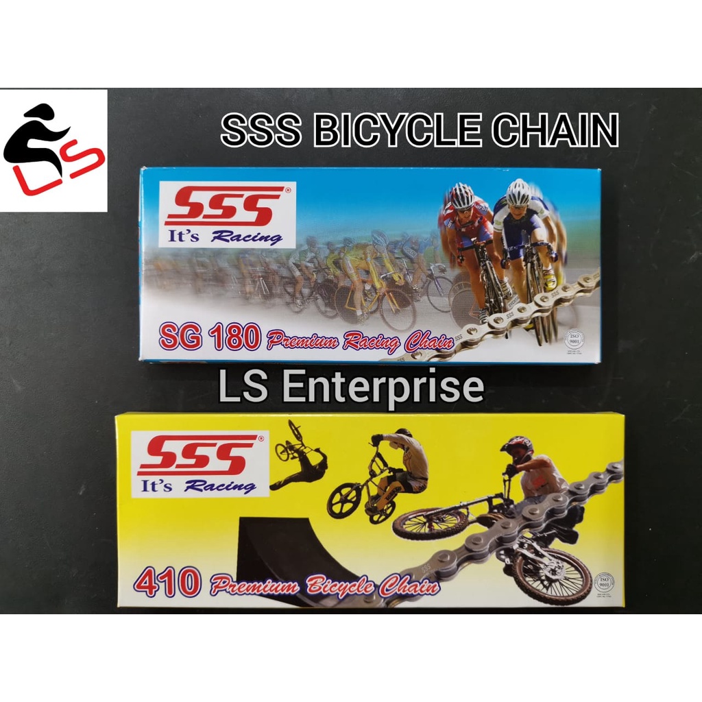 SSS Bicycle Chain 96L 104L 112L 116L Rantai Basikal | Shopee Malaysia