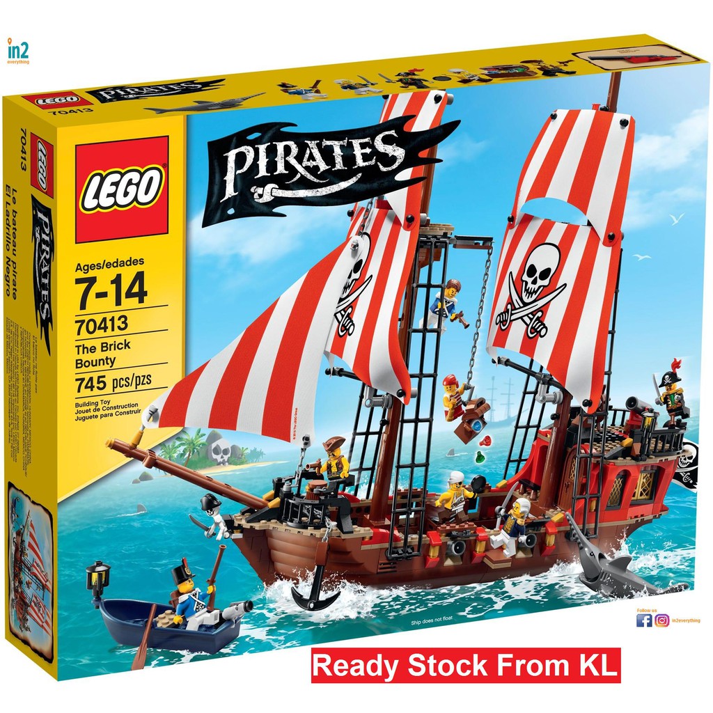 LEGO Pirates The Brick Bounty 70413 Discontinued Set LEGO® Imperial ...