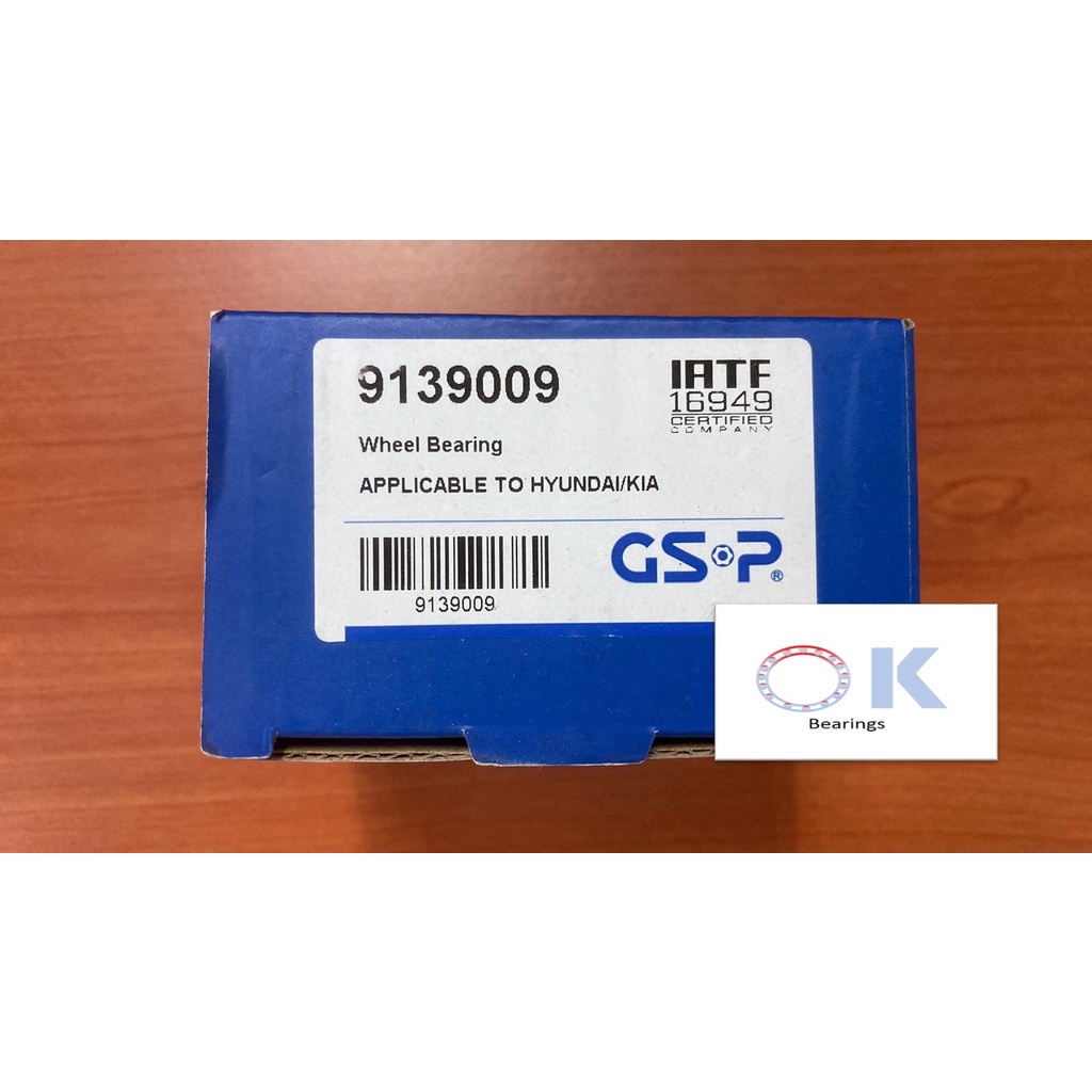 HYUNDAI MATRIX & ELANTRA ( OLD ) FRONT WHEEL BEARING - GSP BRAND ...