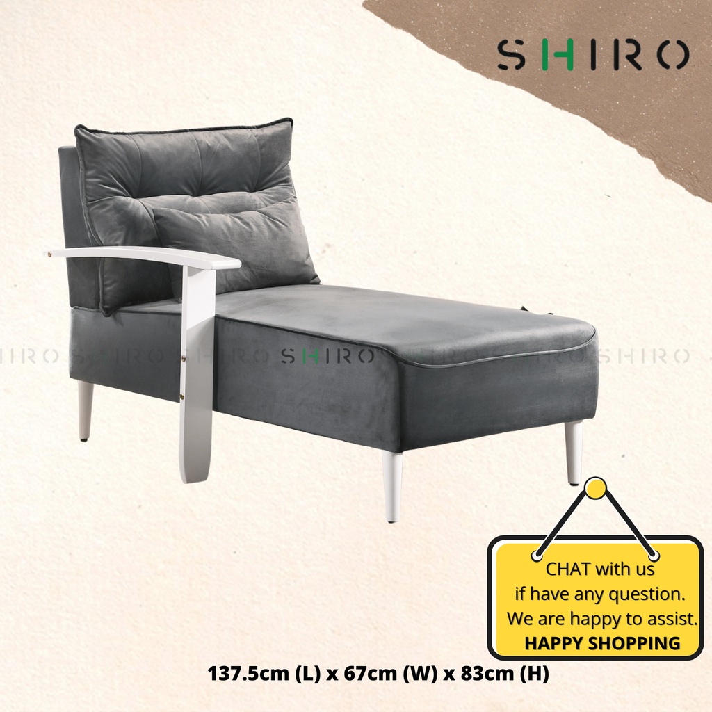 SHIRO Relax Chair Sofa Lounge Chair Lazy Chair Single Sofa Long Chair 1 ...