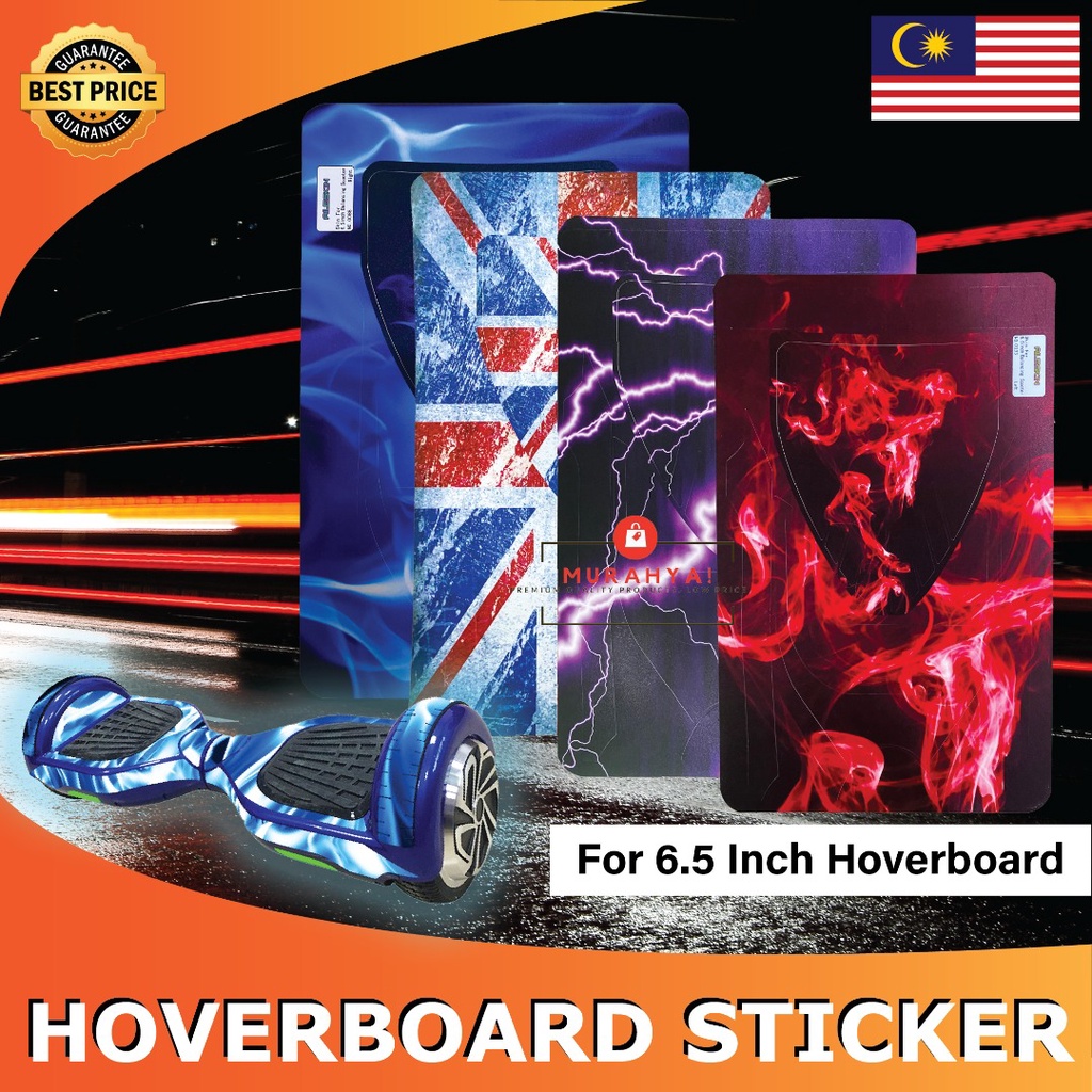 Sticker Hoverboard Electric Scooter Accessories 6.5" Inch Electric ...