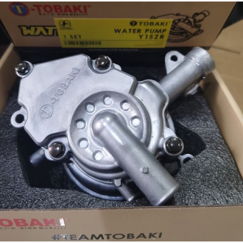 TOBAKI RACING WATER PUMP FOR YAMAHA Y15 / LC135 4S/5S / FZ150 (BIG CAPACITY) 100% ORIGINAL ...