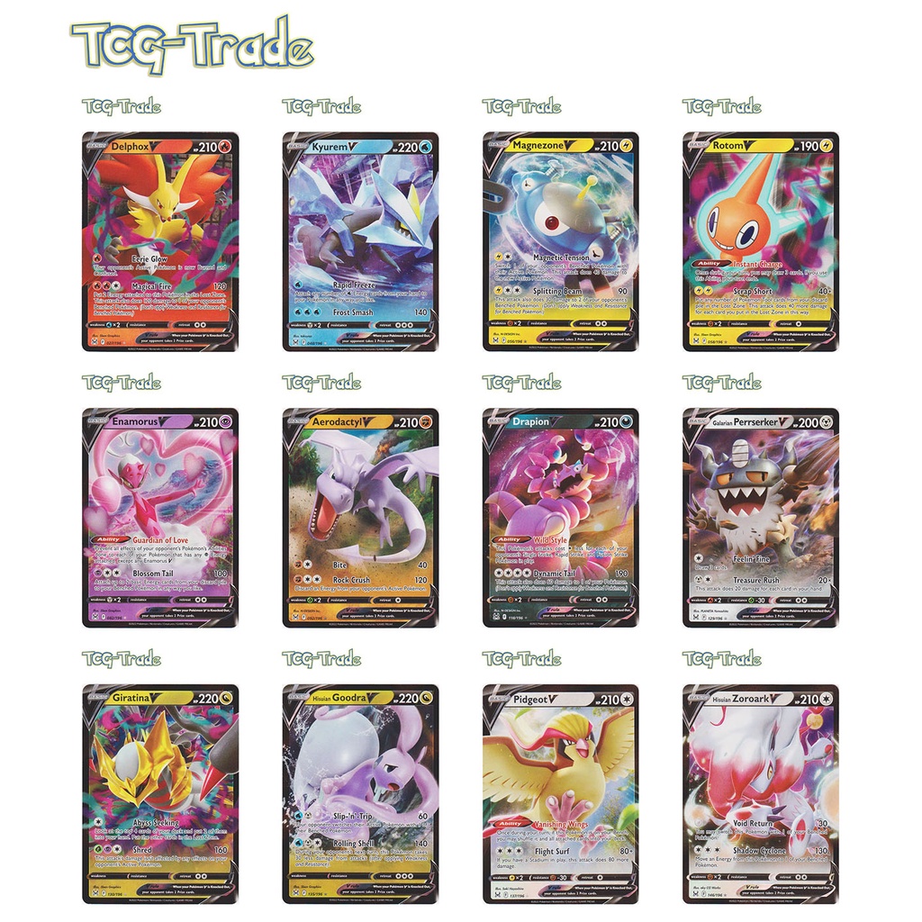 [Pokemon TCG Singles] SS11 Lost Origin - Holo Rare V - Pokemon Card ...