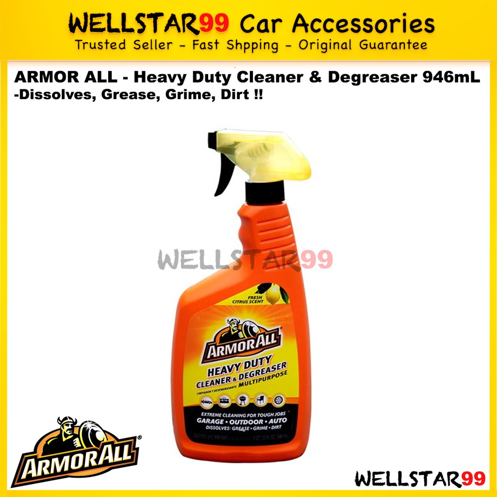 ARMOR ALL Heavy Duty Cleaner & Degreaser 946mL | Shopee Malaysia
