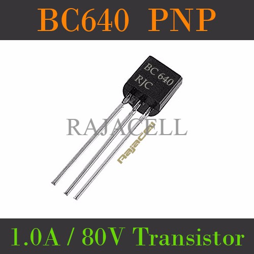Transistor BC640 PNP 1A 80V Multifunction Power Transistor | Shopee Malaysia