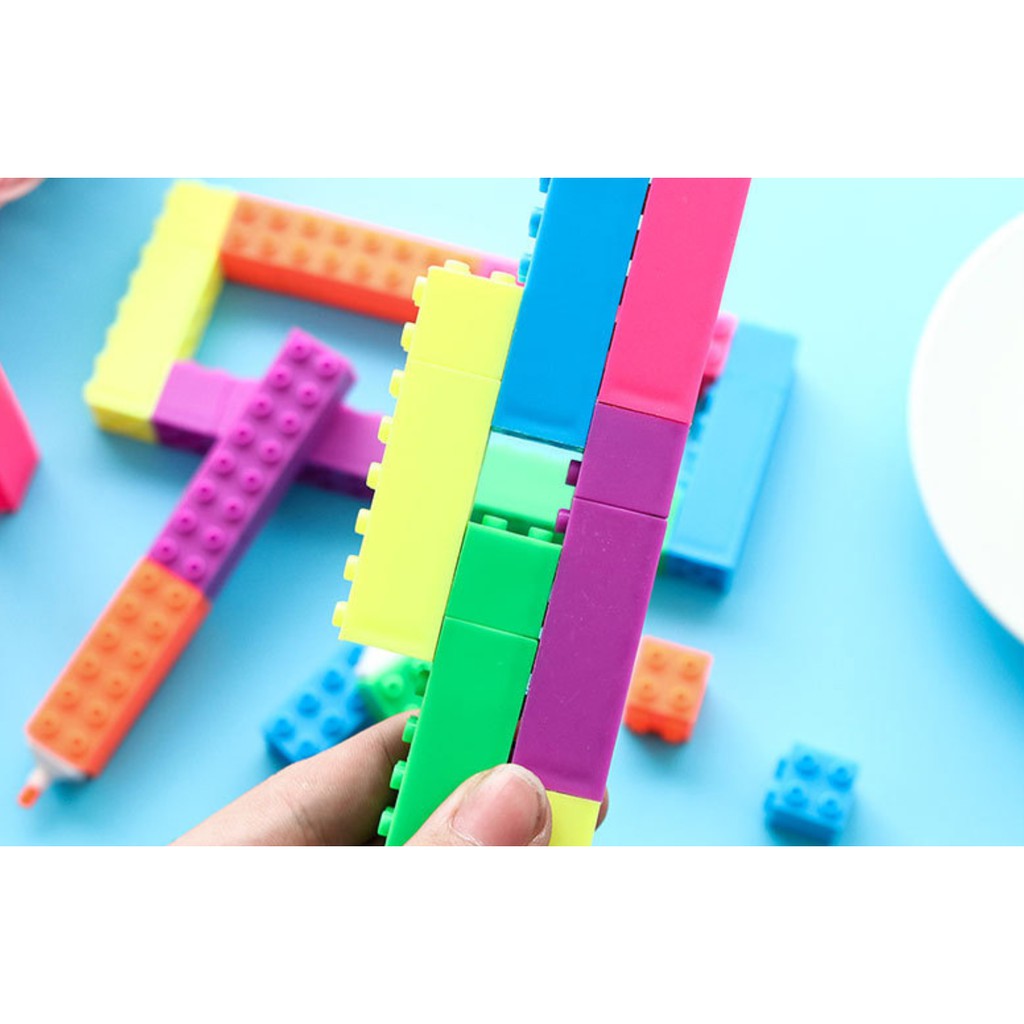 Living Grocery Mini Lego Highlighter 6.7 x 1.5 x 1.5cm # Ready stock ...