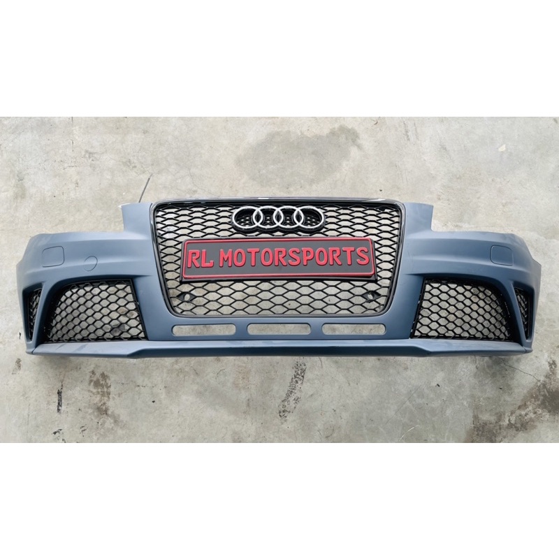 Audi A4 B8 B8.5 RS front bumper grill grille A4RS bodykit body kit logo emblem kidney cover RS4 ...