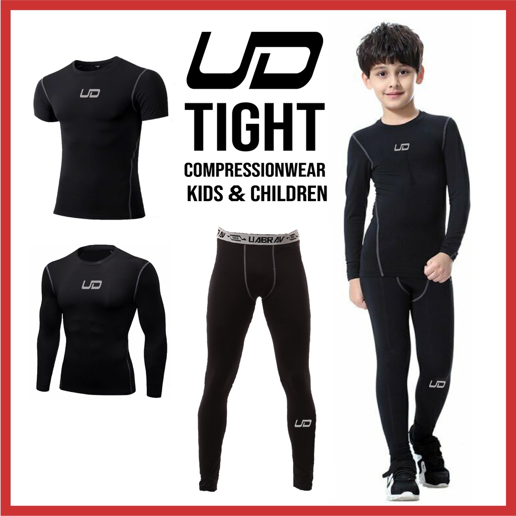 EF Tight Compression for Kids / Baju Fit Budak / Children Sports ...