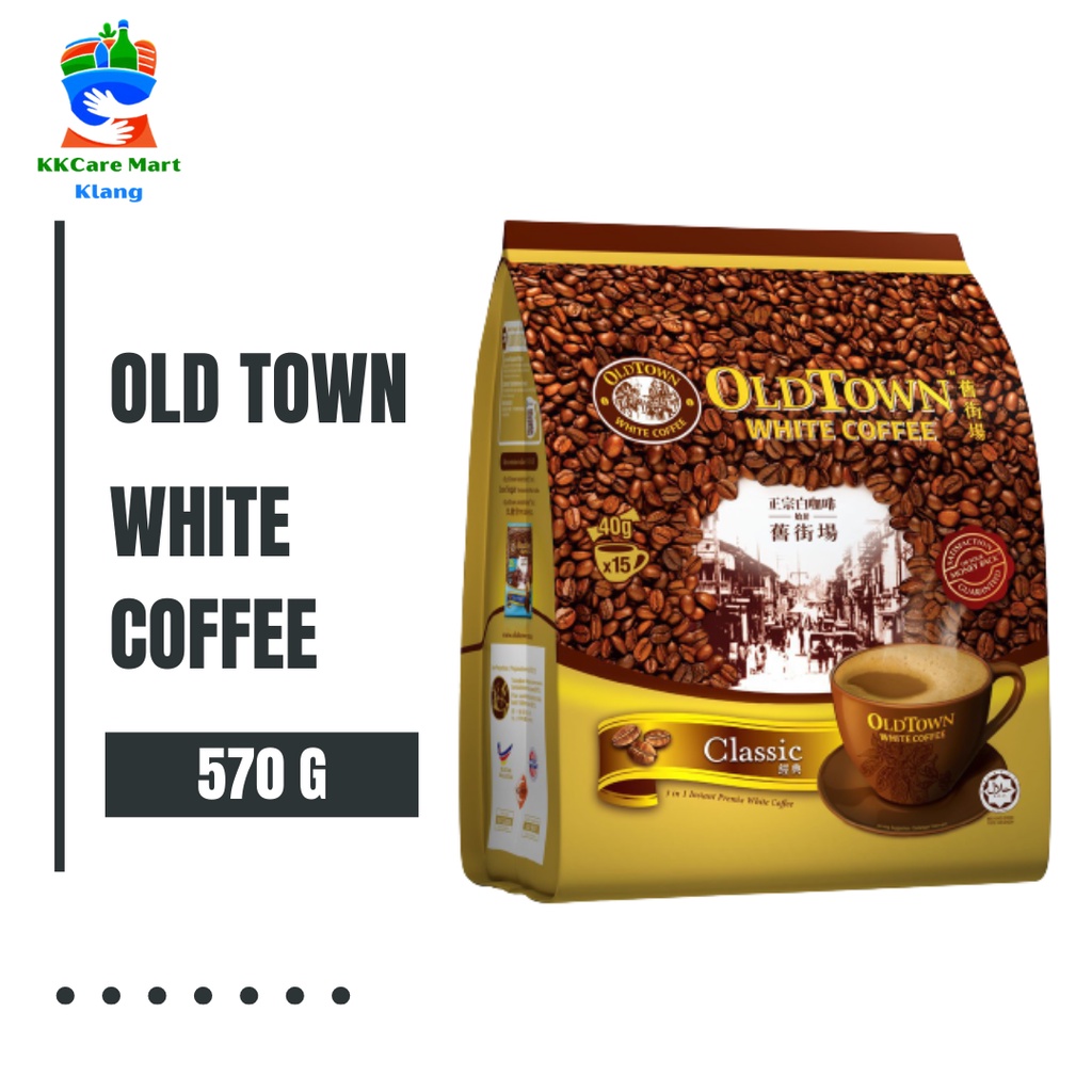 OLDTOWN White Coffee 3in1 Classic 570g ( 38g x 15 Sachets ) | Shopee Malaysia