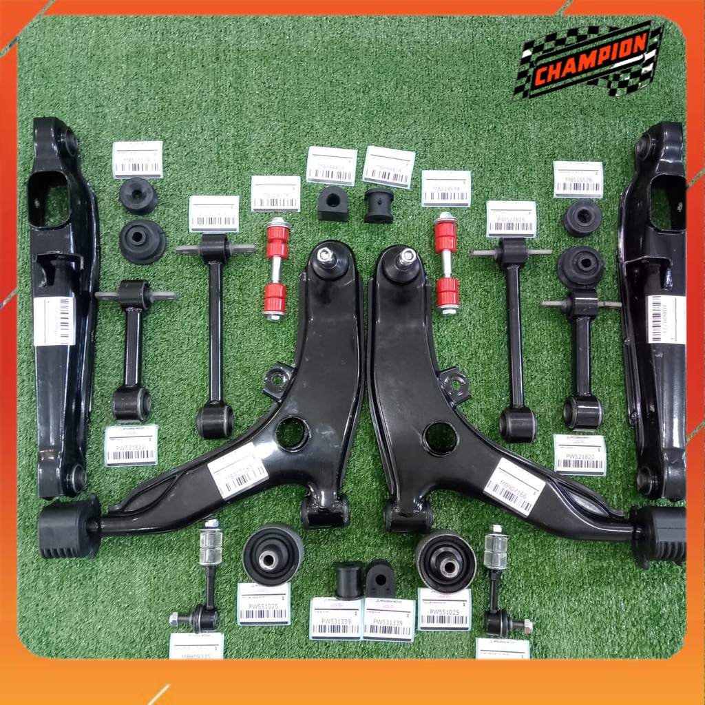 24 ITEM COMPLETE MITSUBISHI JAPAN FULL FRONT & REAR SET ARM - PROTON ...