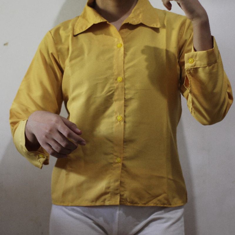 Yello Shirt Thrift Shirt | Shopee Malaysia
