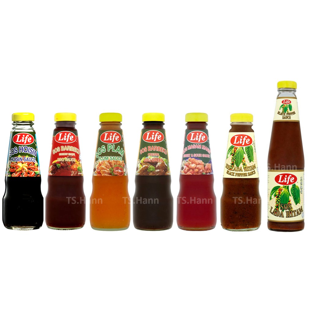 Life sos blackpepper/ sos plum/ sos bbq oriental/ sos masam manis ...