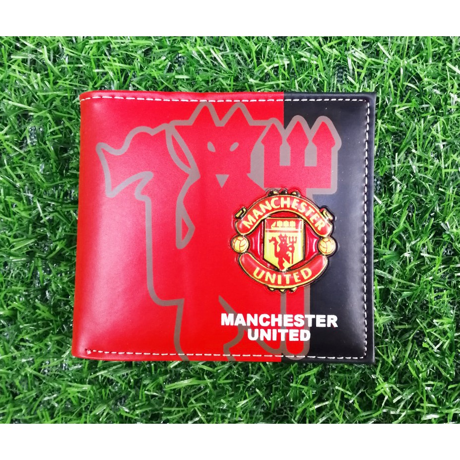 Manchester united wallet (red) | Shopee Malaysia