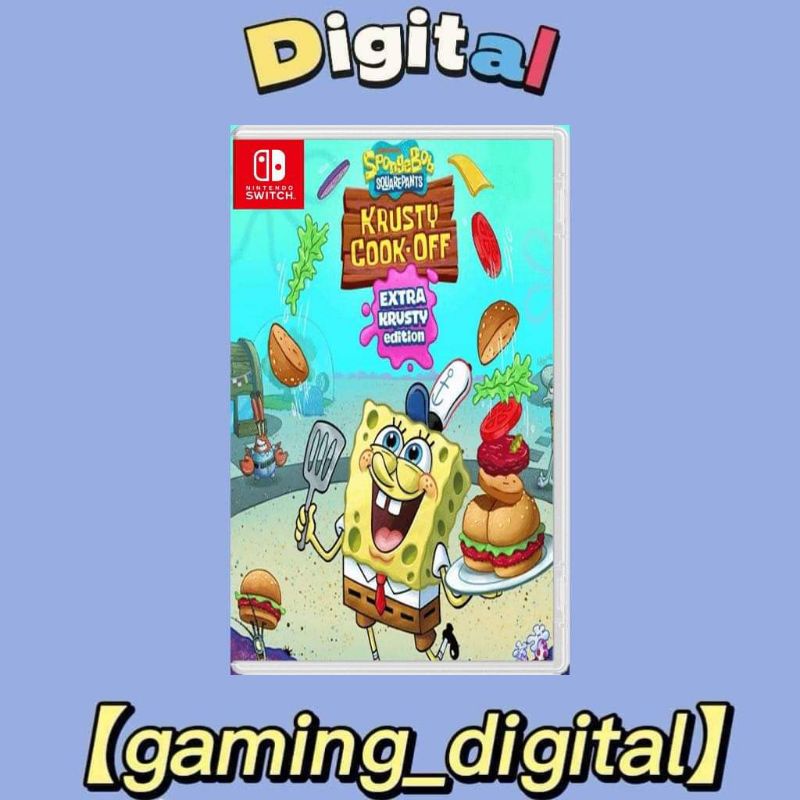 【Nintendo Switch】Spongebob Squarepants krusty cook off (original ...