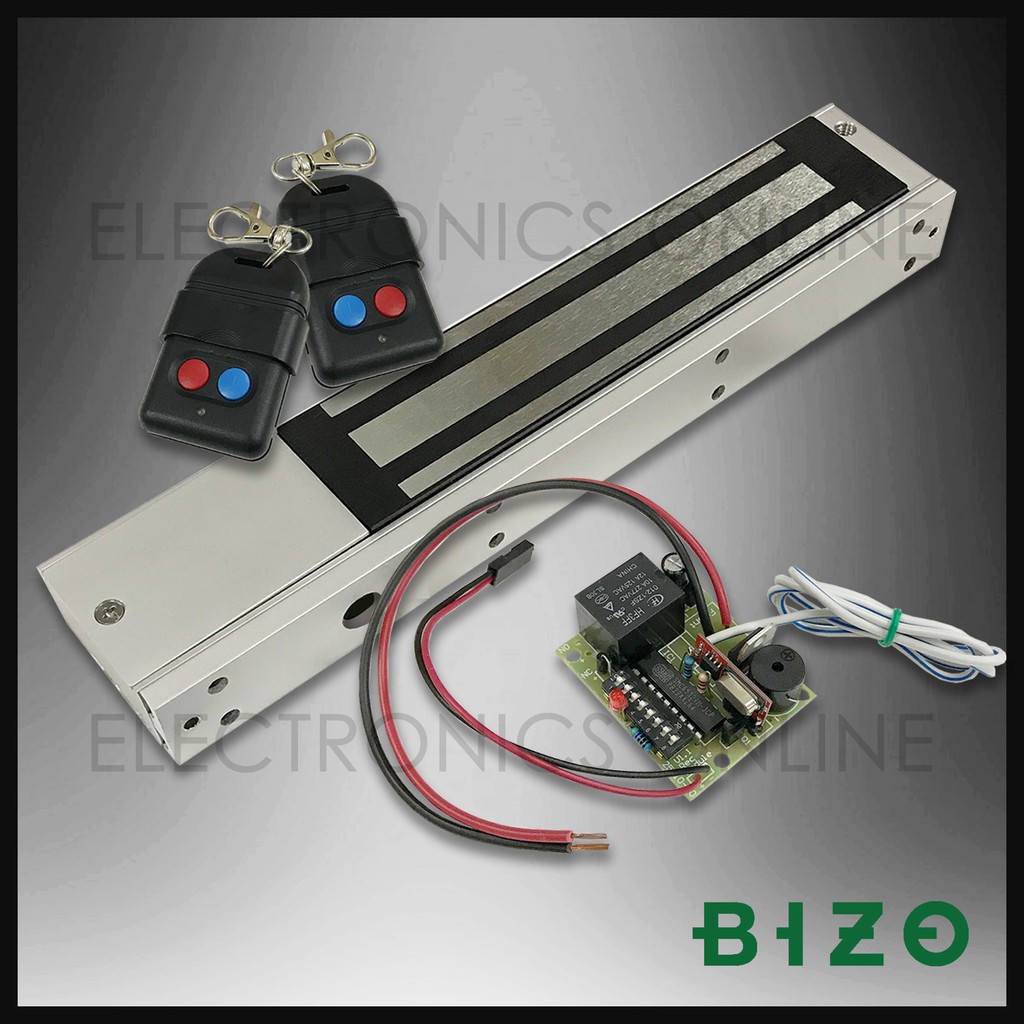 EM Lock Remote Control All In One EM Lock Door open time 3-4 seconds ...